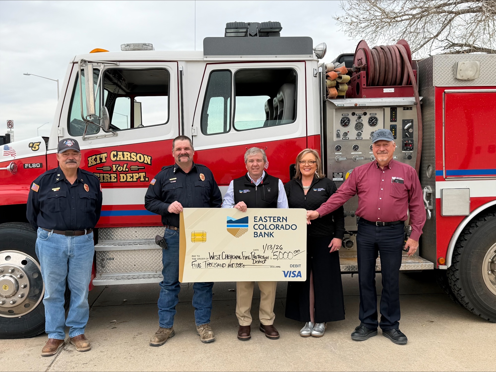 2025 West Cheyenne Fire Protection District $5,000.00 - Eastern ...